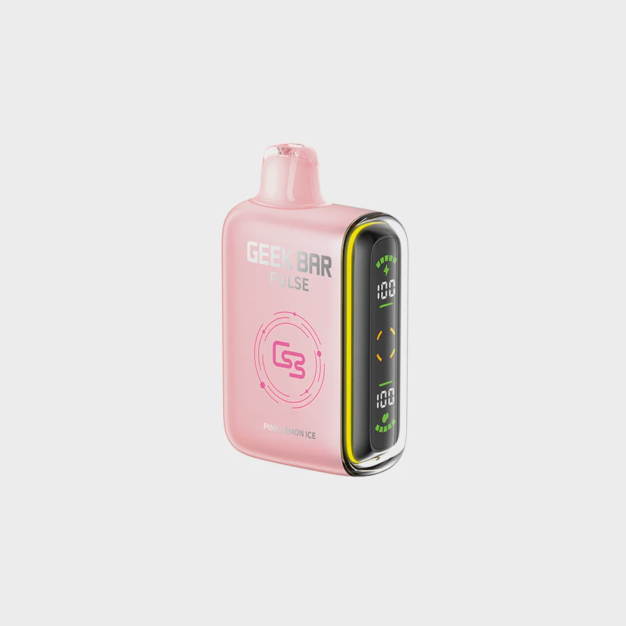 Geek Bar Pulse Disposable 16 mL Pink Lemon Ice 9000 Puffs 20mg – Puff ...