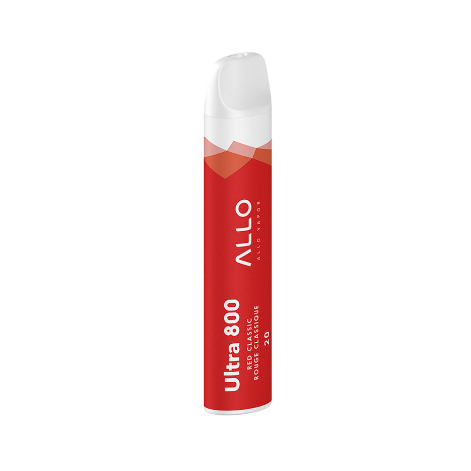 ALLO Ultra 800 Red Classic 3.8mL 800 Puffs 20mg – Puff Vapes Online