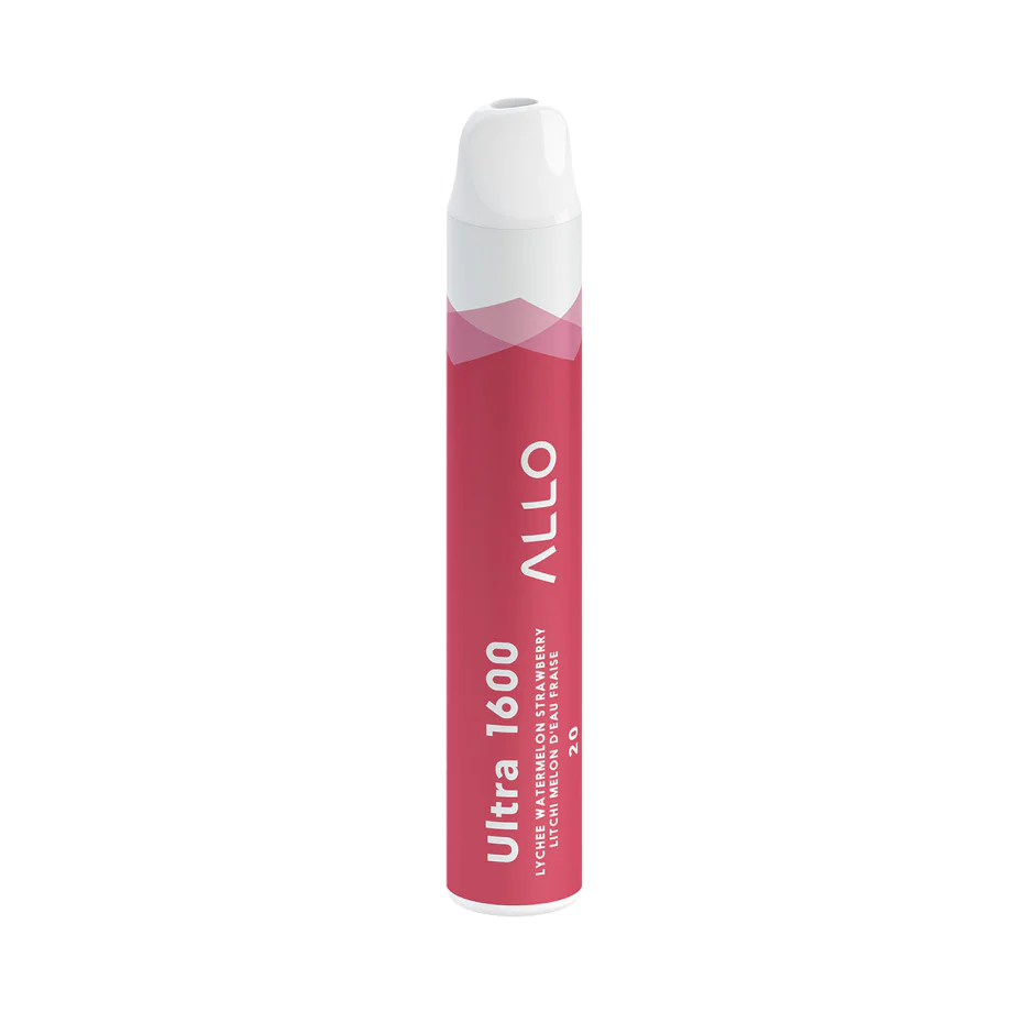 ALLO Ultra 1600 Lychee Watermelon Strawberry 6.8mL 1600 Puffs 20mg ...