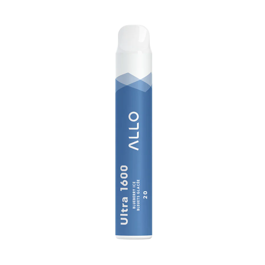 ALLO Ultra 1600 Blueberry Ice 6mL 1600 Puffs - Disposable Vape – Puff ...