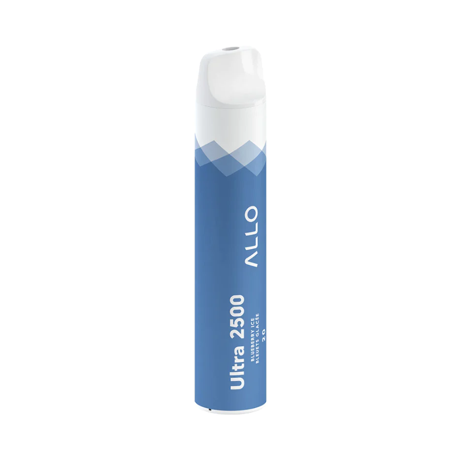 ALLO Ultra 2500 Blueberry Ice 10mL 2500 Puffs 20mg – Puff Vapes Online